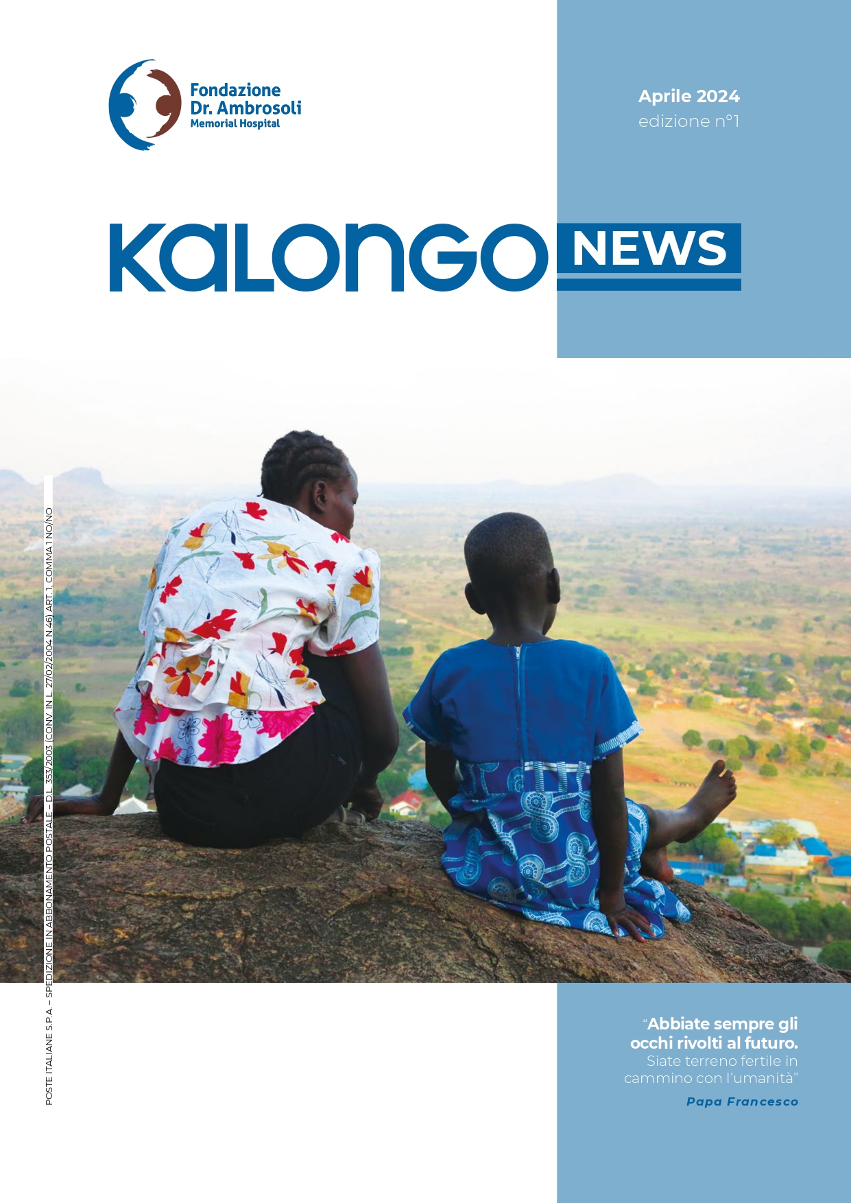 KALONGO NEWS 1 - 2024 - Fondazione Dr. Ambrosoli Memorial Hospital